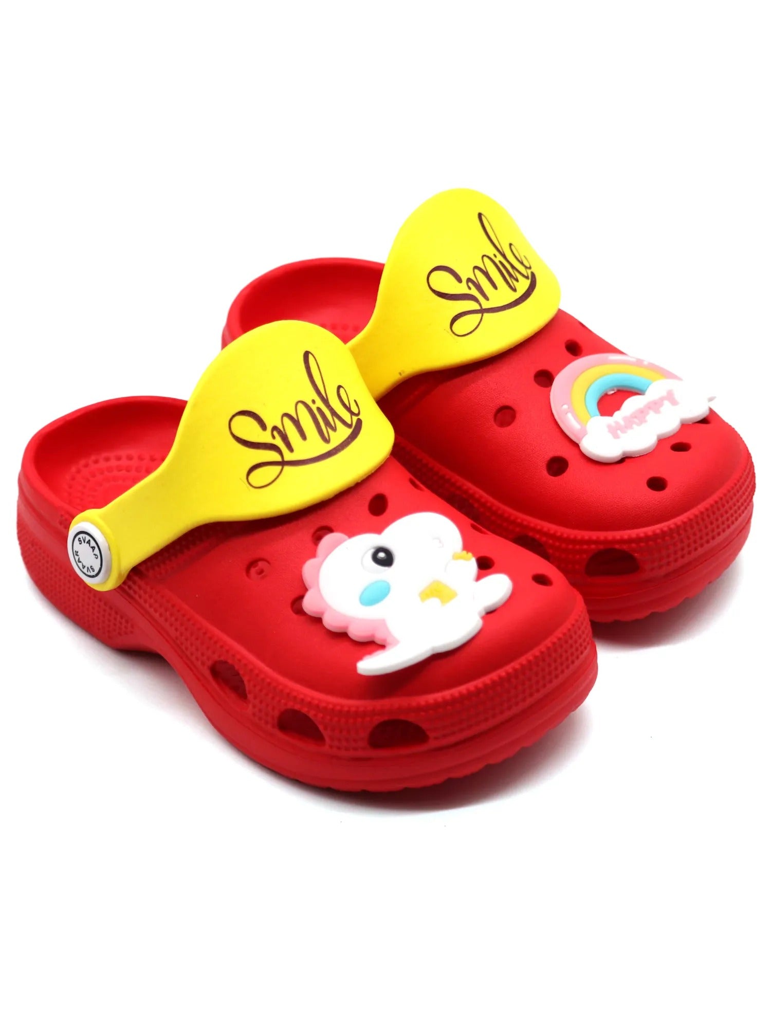 Attractive Kids Clogs - Tomato Red – Svaar